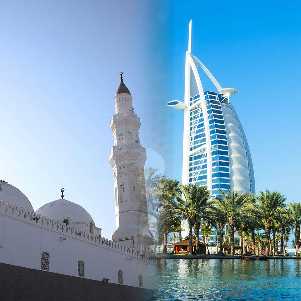 Umrah Menara Jam Dubai City - Nuh Travel & Tours