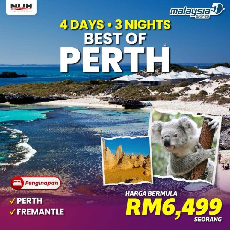 Pakej Perth - Nuh Travel & Tours